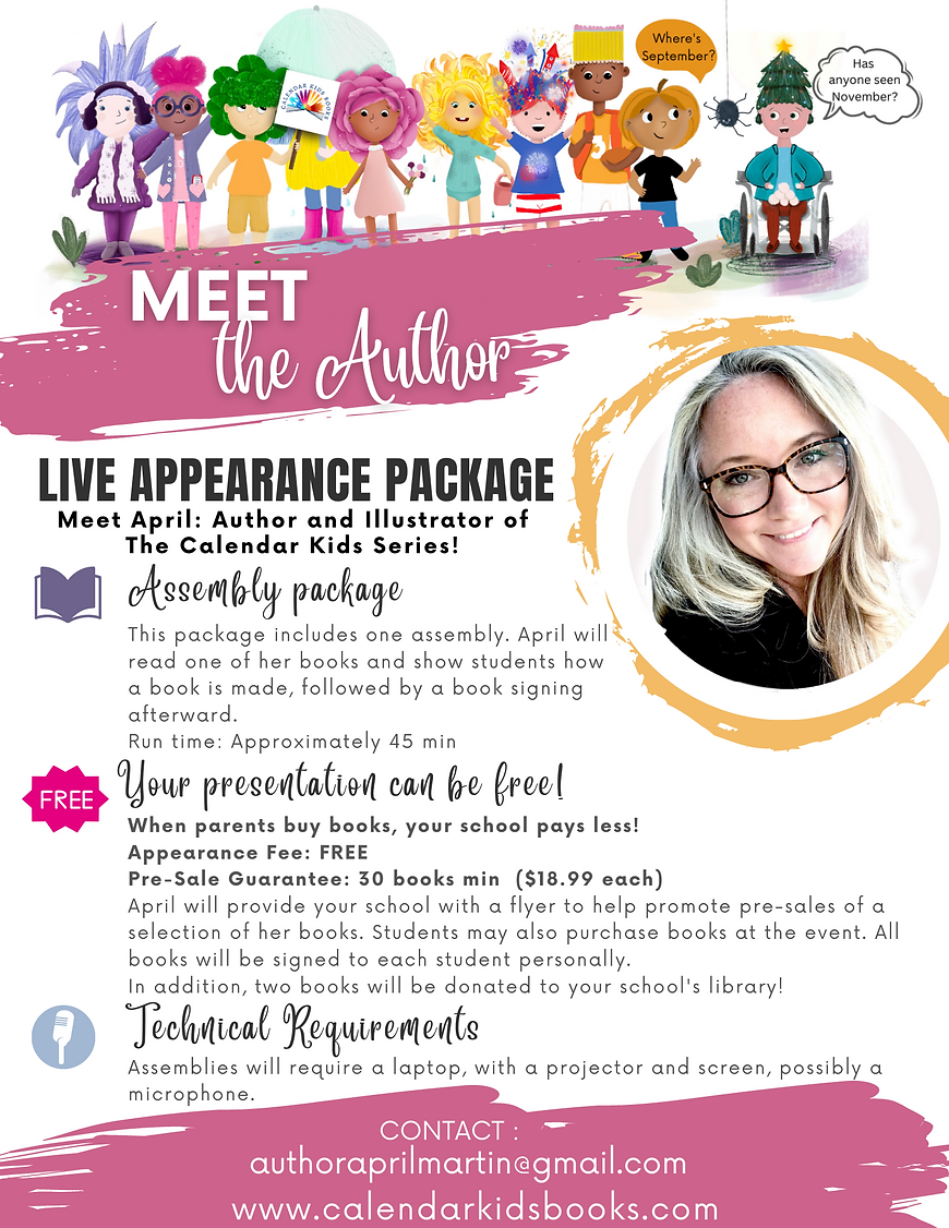 Book Online | Calendar Kids Book Series