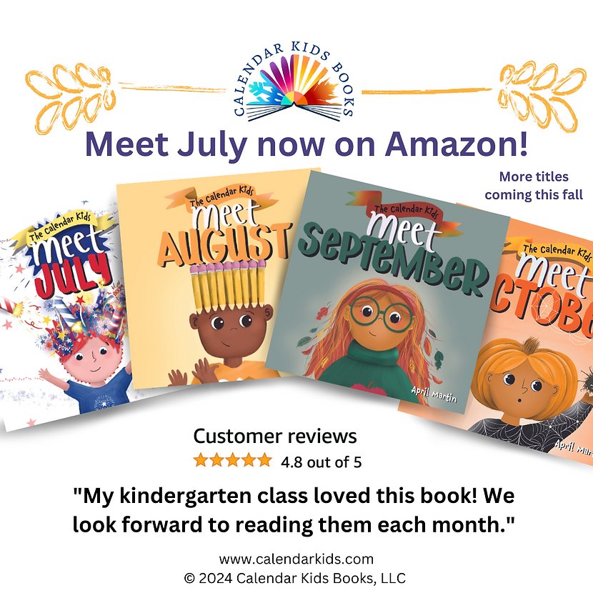 Children's Book | The Calendar Kids Series