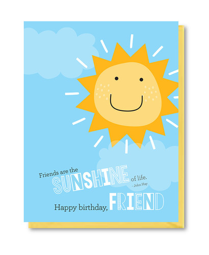 BDAY028 - sunshine friend | doodlebird2