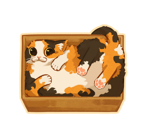 Catbox Individual Sticker | CTC