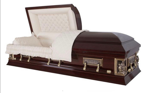 LAST SUPPER (Walnut) | Caskets UK