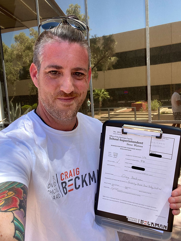 DVUSD Candidates return signatures - will be on November ballot