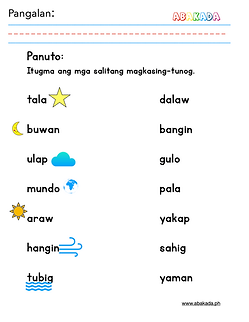 Magkasingkahulugan At Magkasalungat: 100 Examples And, 56% OFF