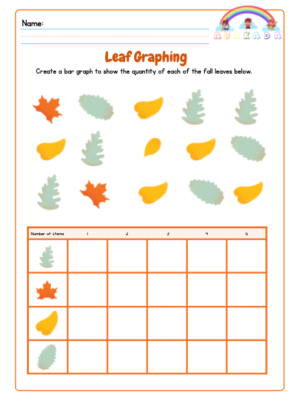 Leaf Graphing - Fall WorksheetFree Printable Math Word Problems| abakada.ph