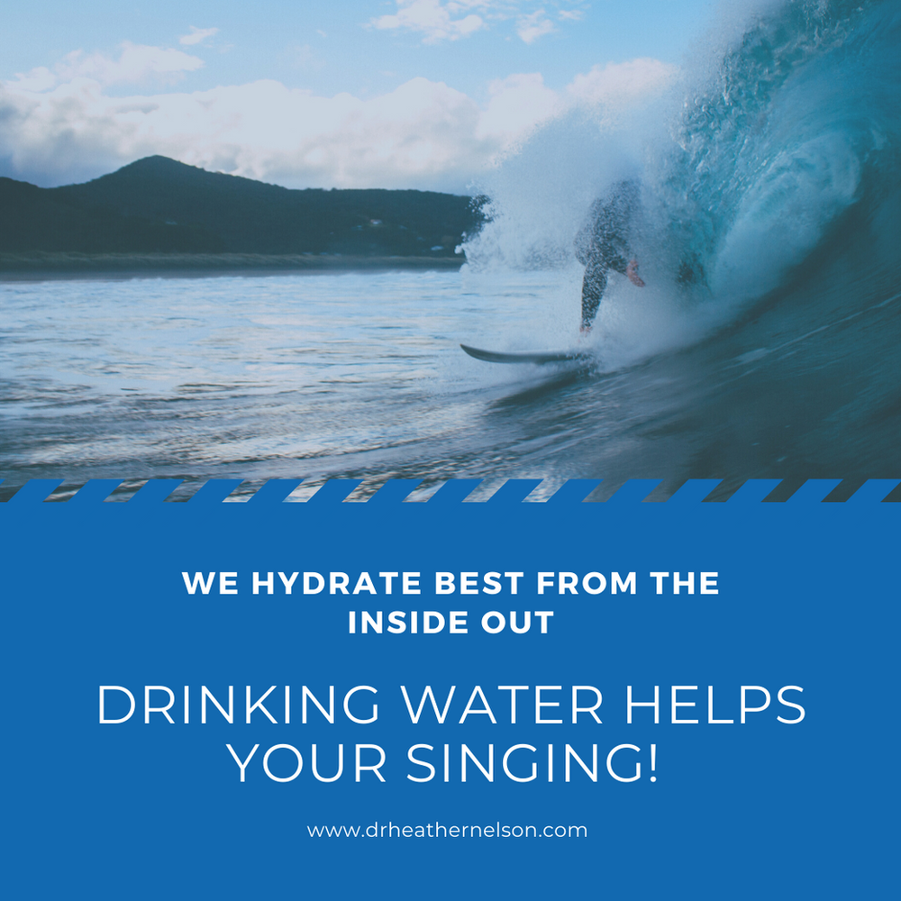 Hydration Basics for Singers
