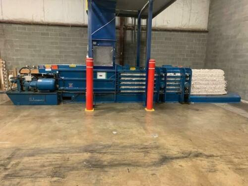 Balemaster 472-A 72" x 36" x 30" 20 HP Horizontal Baler Cardboard ...