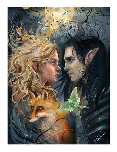 Mendax & Callie - What Did You Do? Art Print | Ana Tourian Art