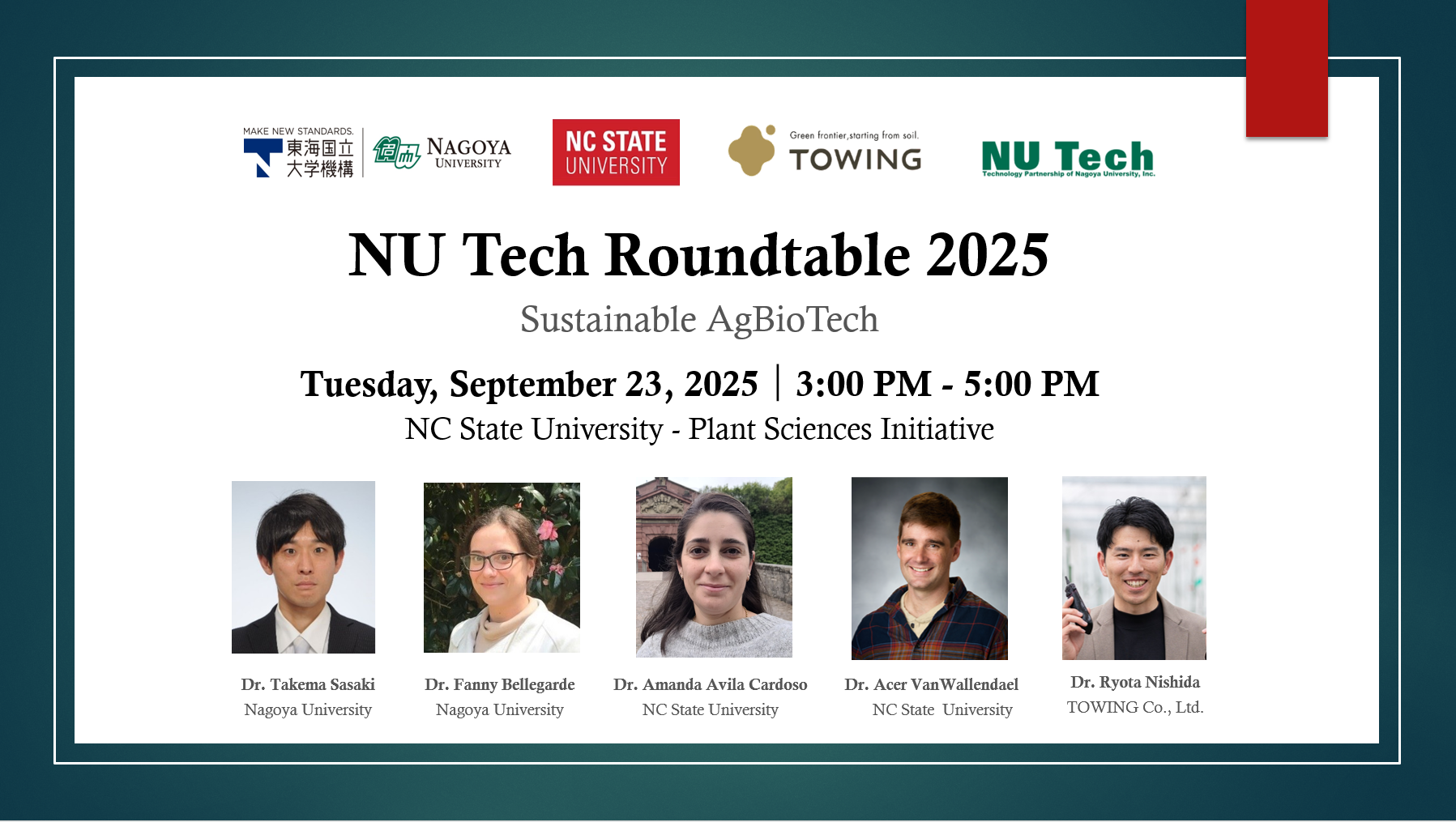 NU Tech Roundtable 2025 - September | NU Tech