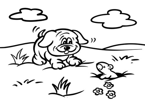 Coloring Pages | Fergus Learns to Try