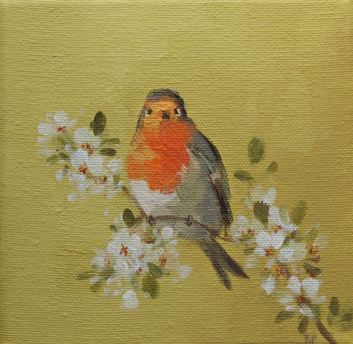 Winter Robin | Suzie Horsey Art