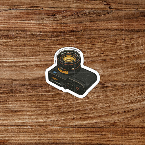 Canon 0.95 Dream Lens Sticker | Born in Film