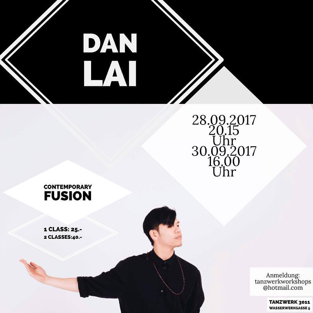 *WORKSHOP* Dan Lai 28./30. Sept 2017