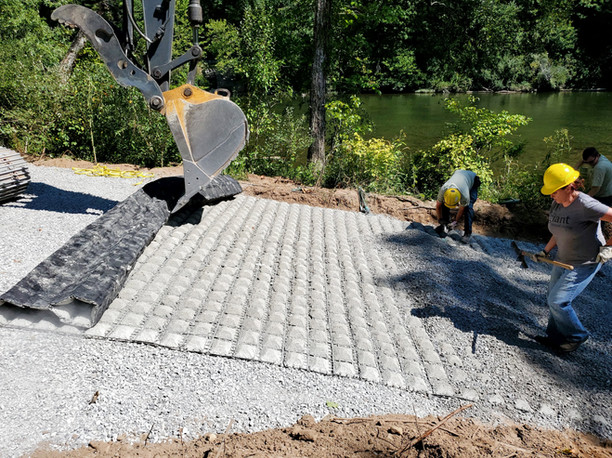 Boat Ramp Erosion Control | Flexamat