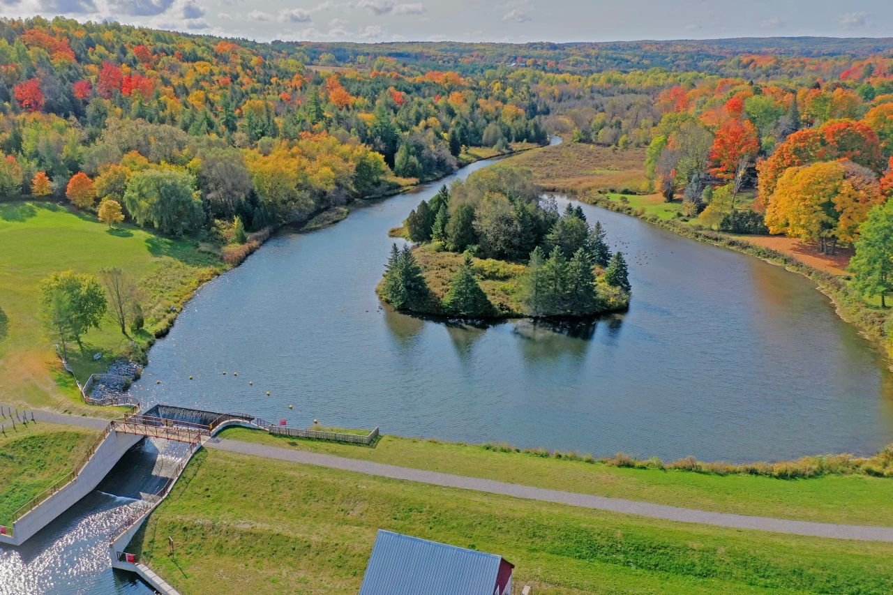 Emergency Overflow Armoring - Flexamat Erosion Control