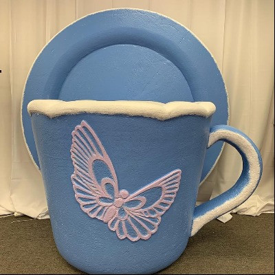 Blue Giant Teacup | Rent4Parties