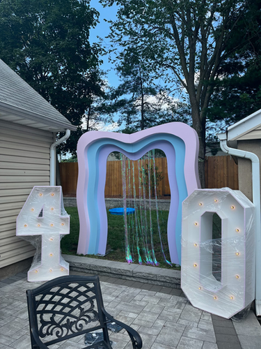 3 Layer Wavy Wall | Rent4Parties