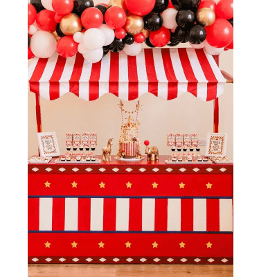 Circus Service Table with Canopy | Rent4Parties