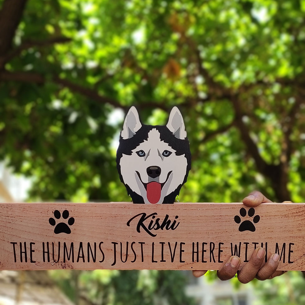 Decography | Pet Nameplate