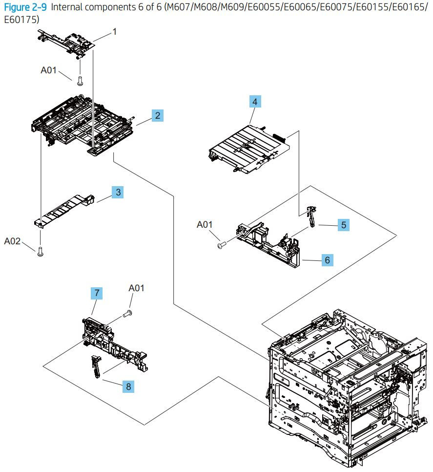 HP M610 M611 M612 E60055 E60065 E60075 E660155 E60165 E60175 Laser ...