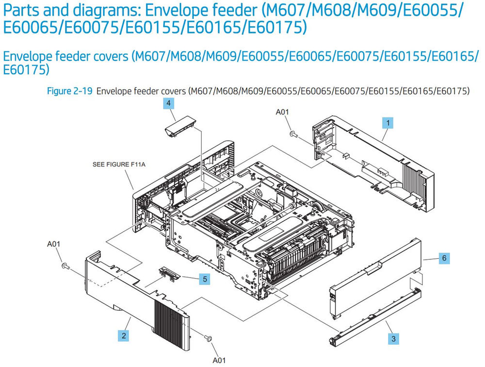HP M610 M611 M612 E60055 E60065 E60075 E660155 E60165 E60175 Laser ...