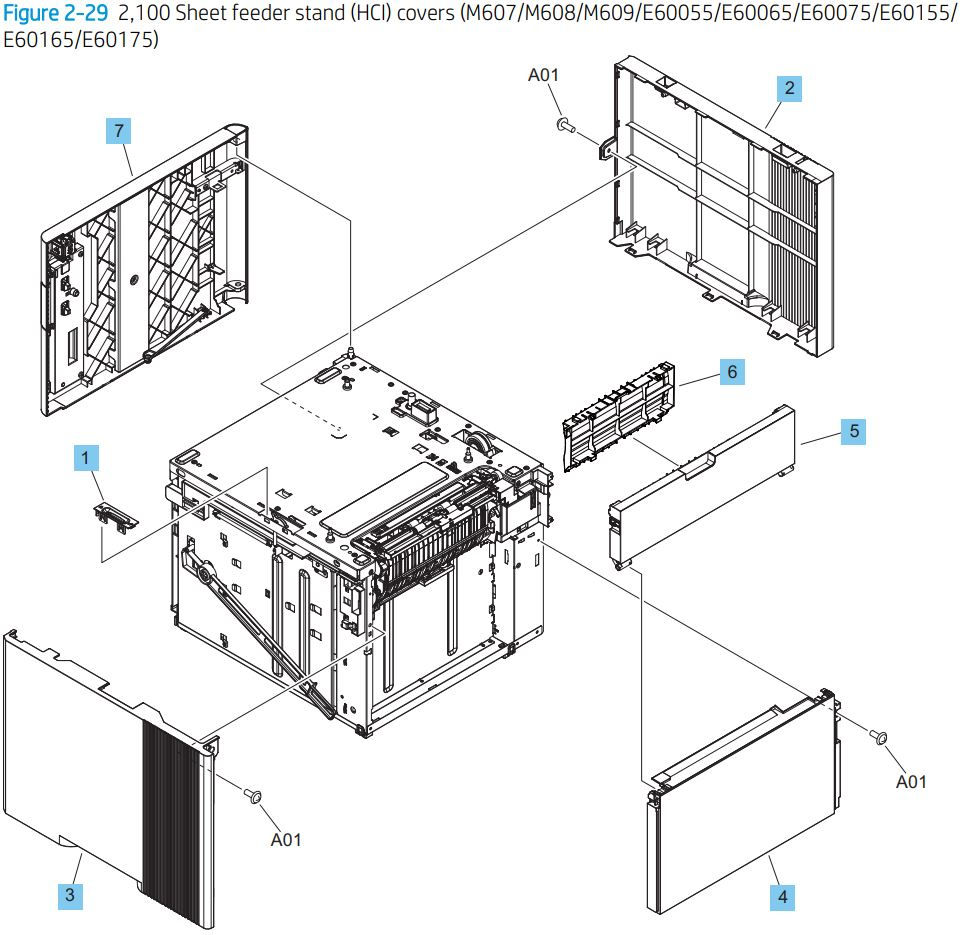 HP M610 M611 M612 E60055 E60065 E60075 E660155 E60165 E60175 Laser ...