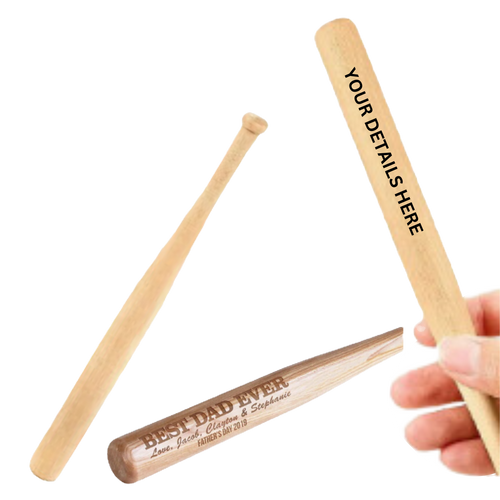 Mini Baseball Bat | KB Etching Service
