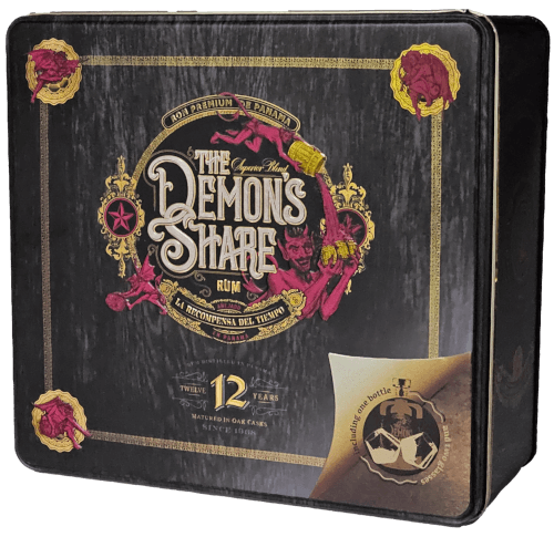 DEMON'S SHARE 12 Ans coffret 2 verres 41° | Passion Rhum