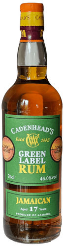 CADENHEAD'S Green Label Rum Clarendon Jamaican 17 Ans 46° | Passion Rhum