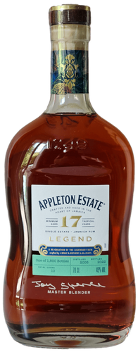 APPLETON ESTATE 17 Ans Old Legend (Millésime 2005) 49° | Passion Rhum