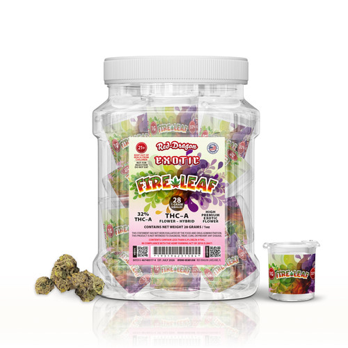 Red Dragon Exotic 1G Fire Leaf | Hydrohemp