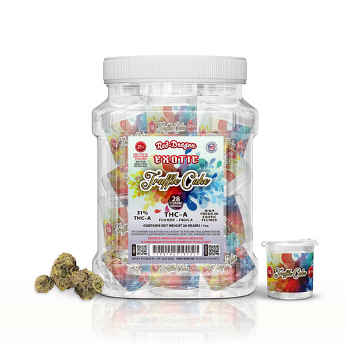 Red Dragon Exotic 1G Truffle Cake | Hydrohemp
