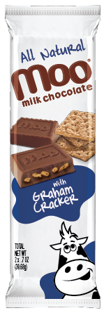 Buy Natural Graham Cracker & Milk Chocolate Bars | Moo Chocolates | USA