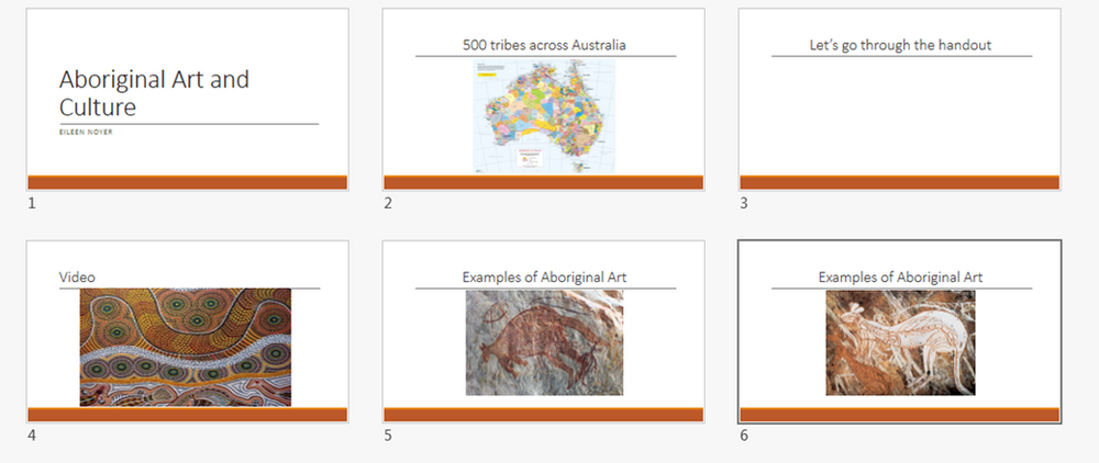 Teaching Aboriginal Art and Culture – Lesson Plan and Reflections