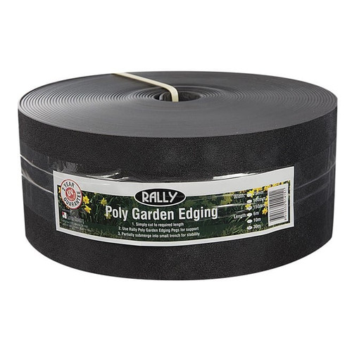 POLY GARDEN EDGING BLACK 30X150M | Diaco's Discount