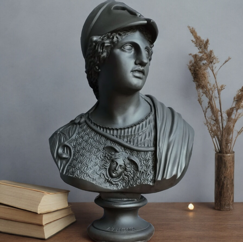 Ancient Greek Goddess Athena Bust Statue | AllnArtHouse