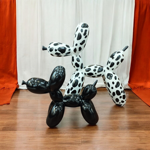 Dalmatian Balloon Dog Statue Set Table Decor | AllnArtHouse