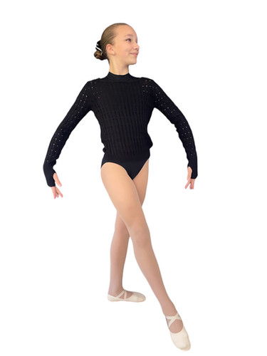Ballet Jumper Textured Knit Long sleeve Jumper | dttrol