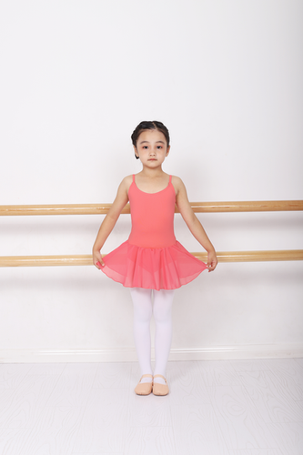 Ballet Leotard with Skirt Peach | dttrol