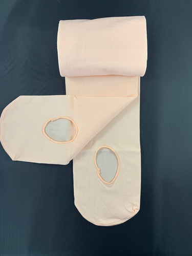 Theatrical Pink Convertible Tights Flat Belt | dttrol