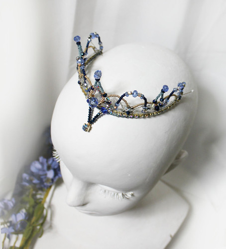 BAT18-10R セミオーダー ブルー冠ティアラ | balletatticprop