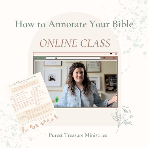 How to Annotate Your Bible Online Class | Mysite