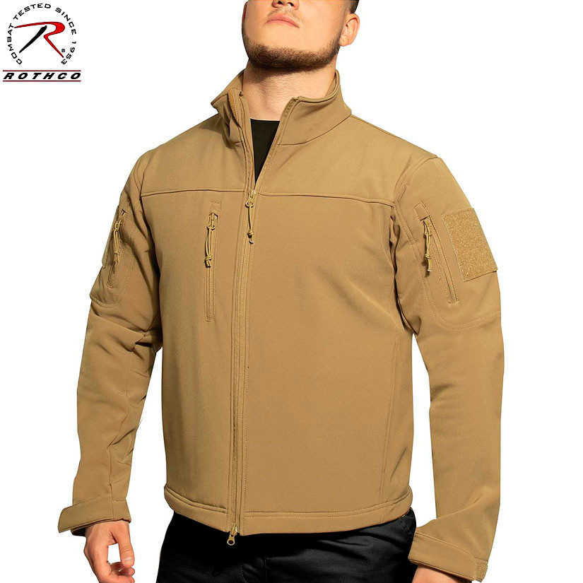 Stealth Ops Soft Shell Jacket - Coyote Brown | U.S. Army Navy Store