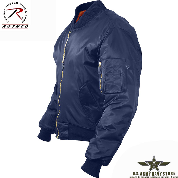 MA-1 Flight Jacket - Navy Blue