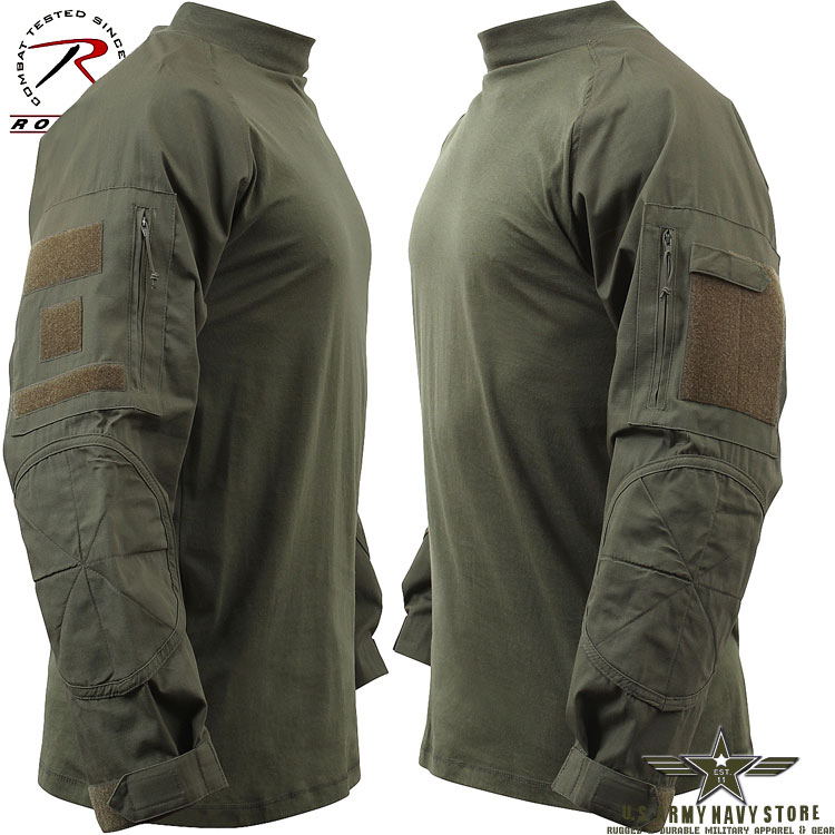 Military Combat Shirt - Olive Drab