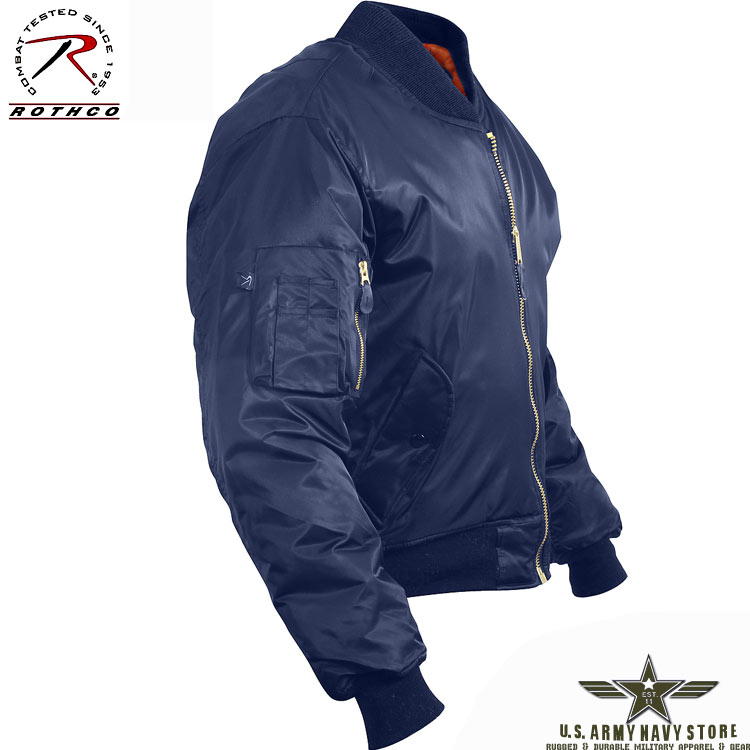 MA-1 Flight Jacket - Navy Blue