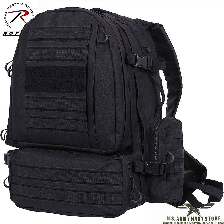 Tactical Extended Deployment Pack – Black