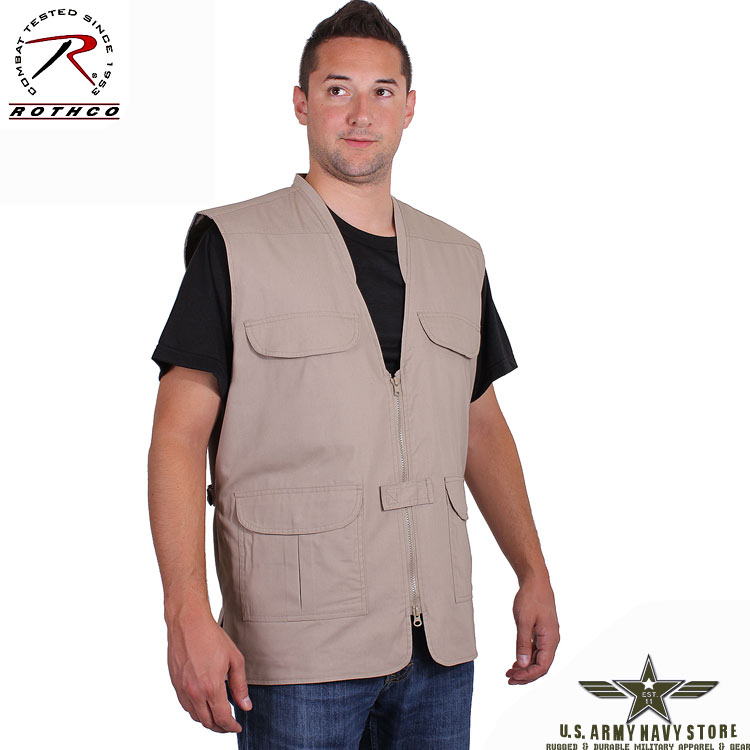 Lightweight Professional Concealed Carry Vest - Khaki