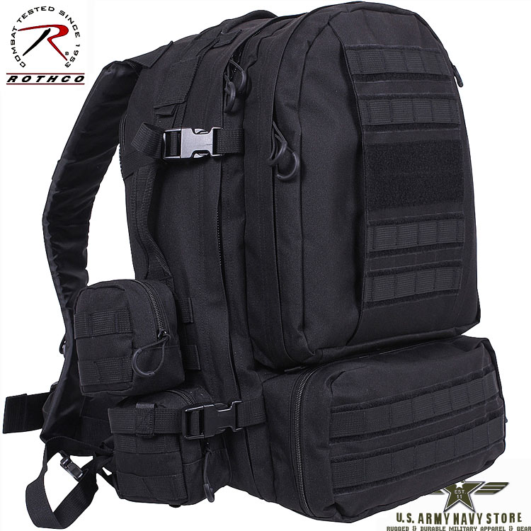 Tactical Extended Deployment Pack – Black