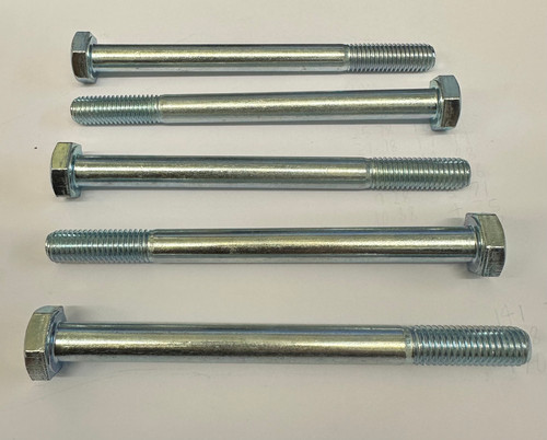 M4, LONG, Hex Bolts, Part Threaded, BZP, Metric, 8.8 High Tensile ...