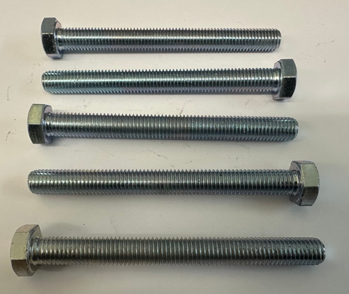 M10, LONG, Hex Sets/Bolts, Fully Threaded, BZP, Metric, 8.8 High ...